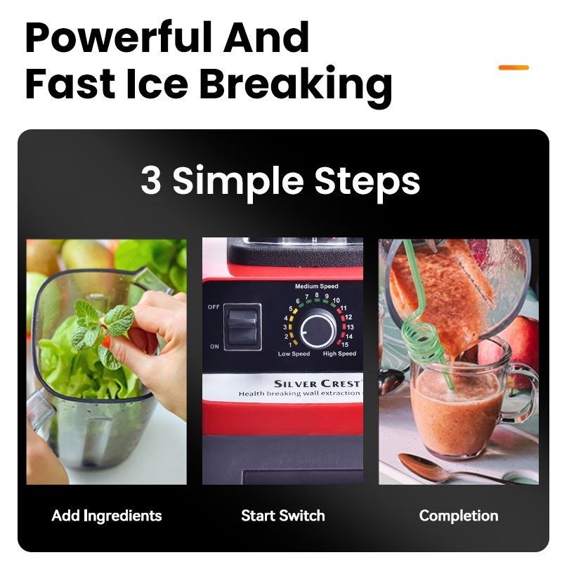 PHILIPS Ice Power Heavy Duty Ice-Crushing Blender Mixers (1500W) (2L ...