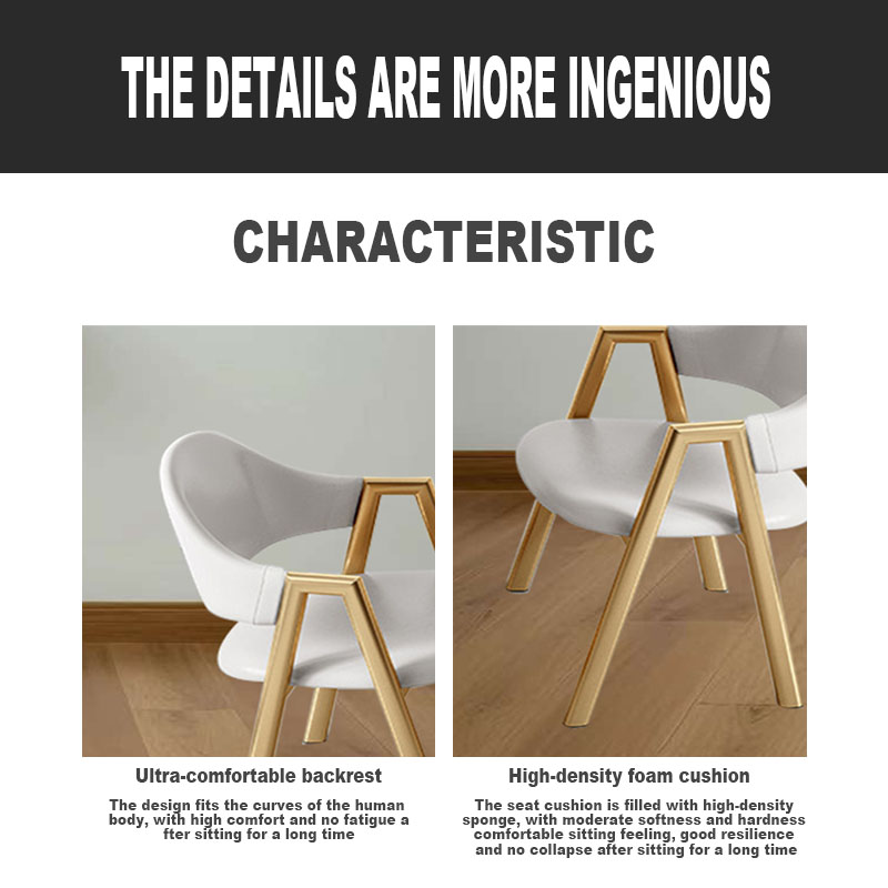 Pure white table Simple casual table Dining table Round table Chairs ...