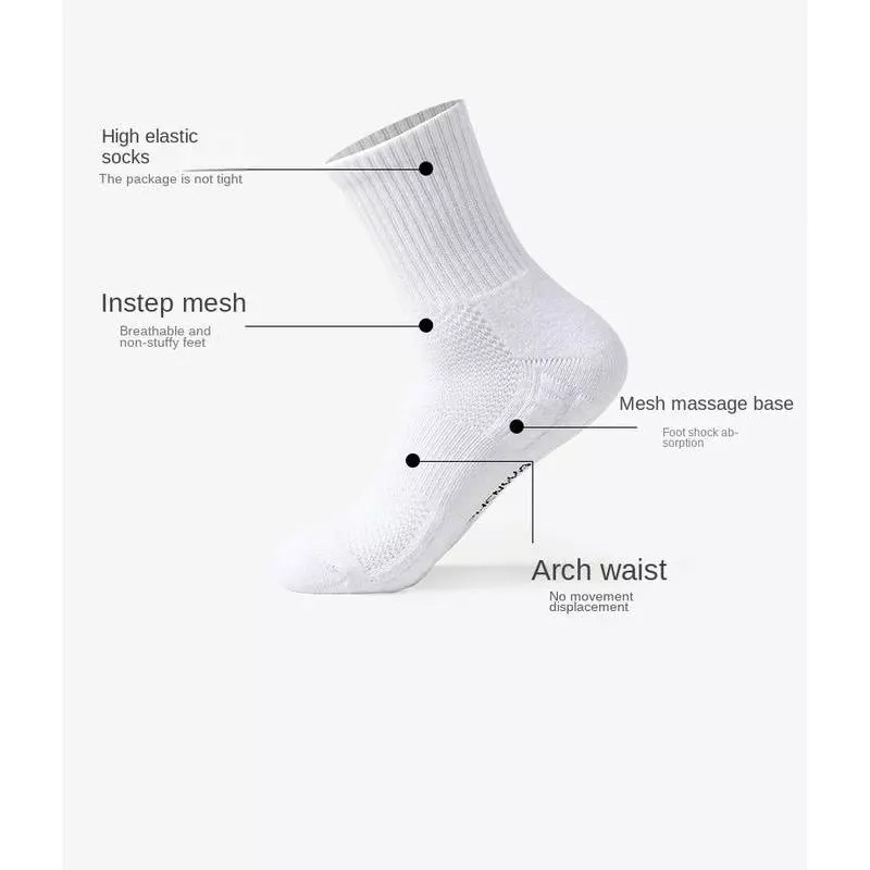 Towel Bottom Sports Socks Basketball Anti-slip Thick Cotton Elite Socks ...