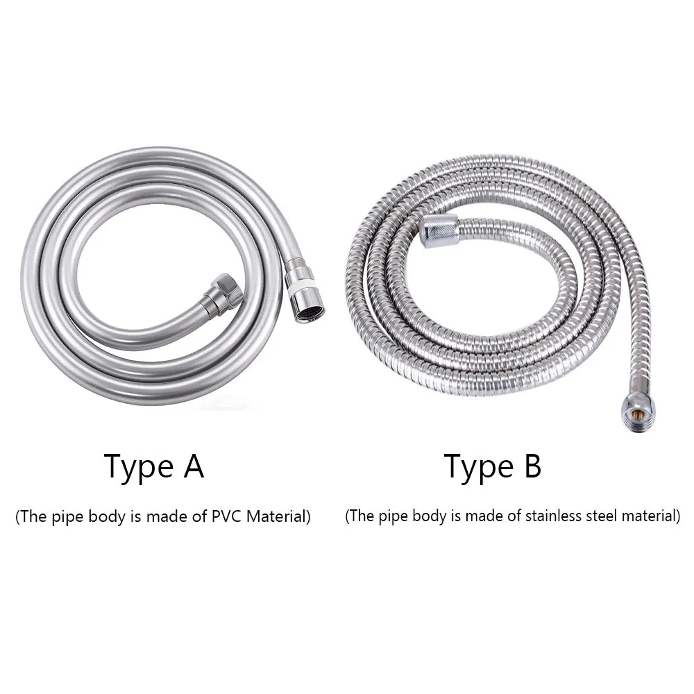 Shower Tube Shower Hose High Pressure Flexible Shower Water Head Tube ...