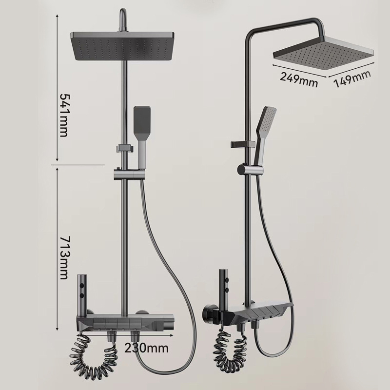BSK Shower Set with Faucet bidet 4 in 1 Shower Set Hot and Cold hot and ...