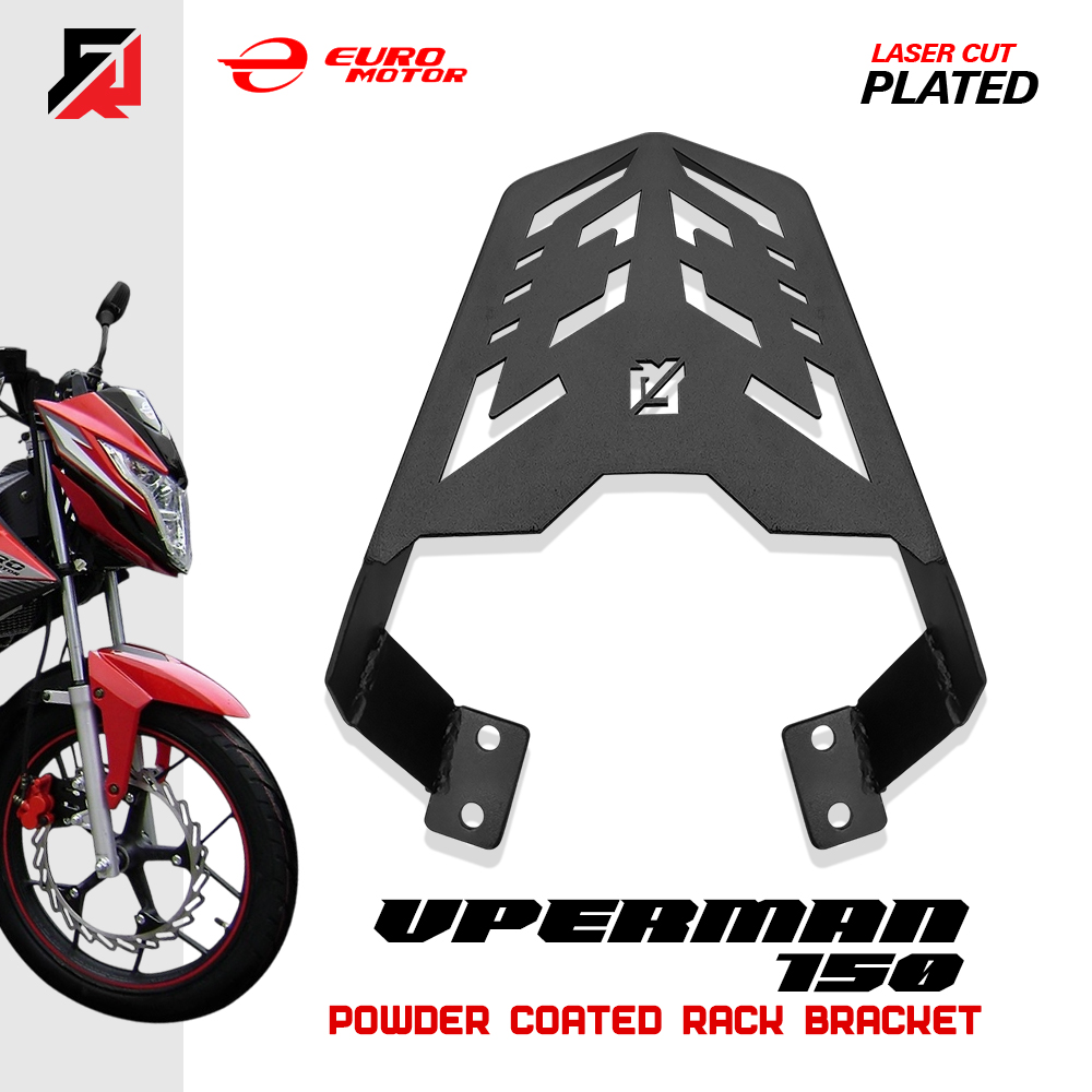 EURO VPERMAN 150 POWERRRACK TOPBOX BRACKET BLACK POWDER COATED HEAVY ...