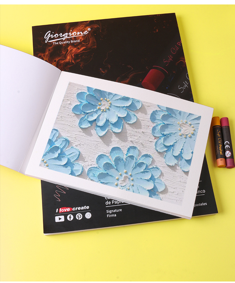 SNAP BUY08 Oil Painting Stick Special Paper 200g Paper A4 A5 Graffiti Crayons | Shopee Philippines