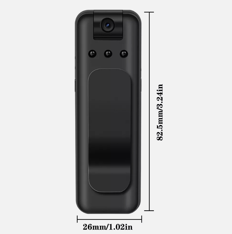 HD 1080P Mini Camera Portable Small Digital Video Recorder Police ...