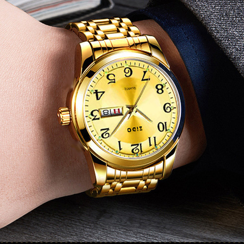 CIELO Watch for men gold relo Men's watch waterproof automatic original ...