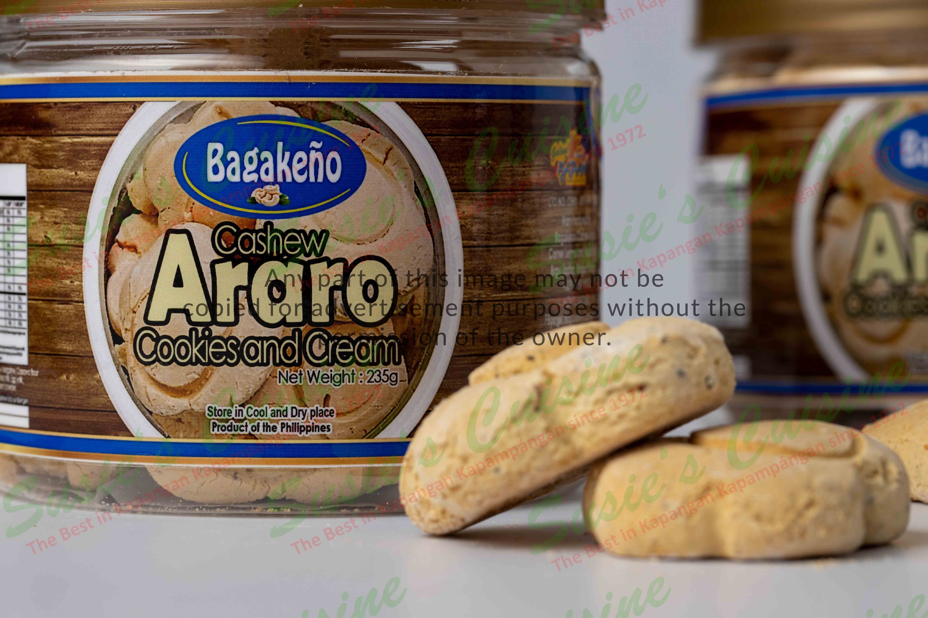 SC - Bagakeno Cashew Araro Small Jar (Cookies and Cream) | Shopee ...