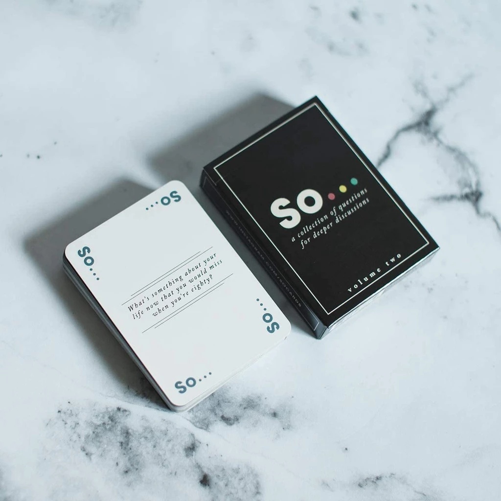 ⚡So Cards Deep Conversation Starters – Question Card Game for All ...