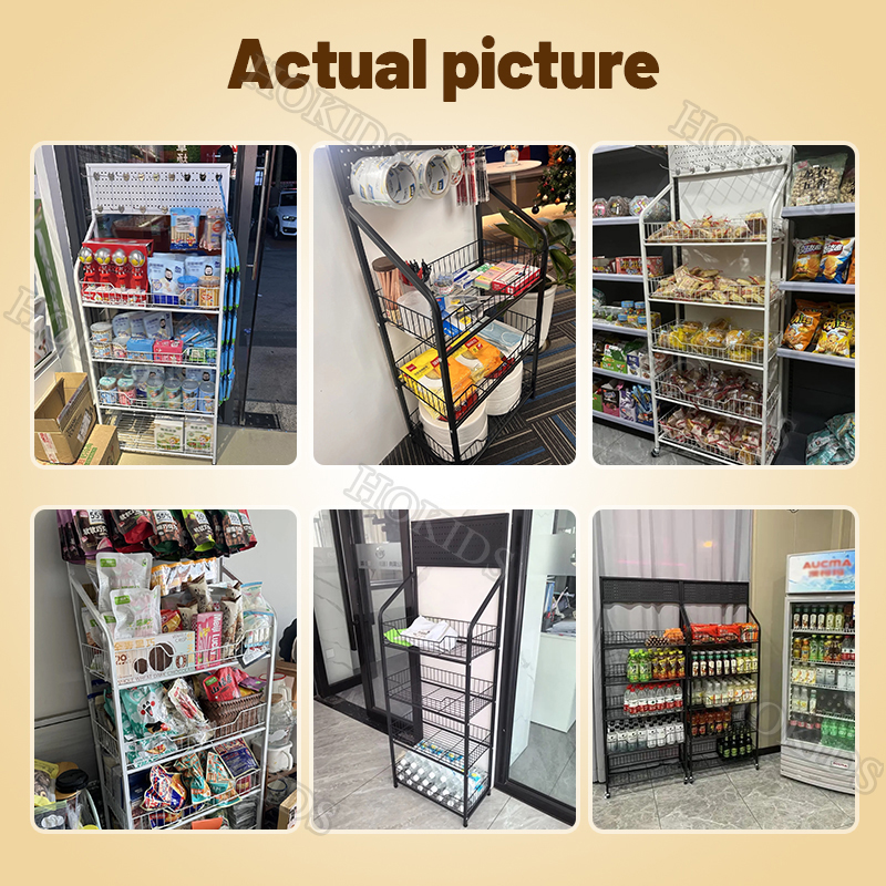 Supermarket Shelves Small Food Toy Display Stand Snack Shelf Beverage ...