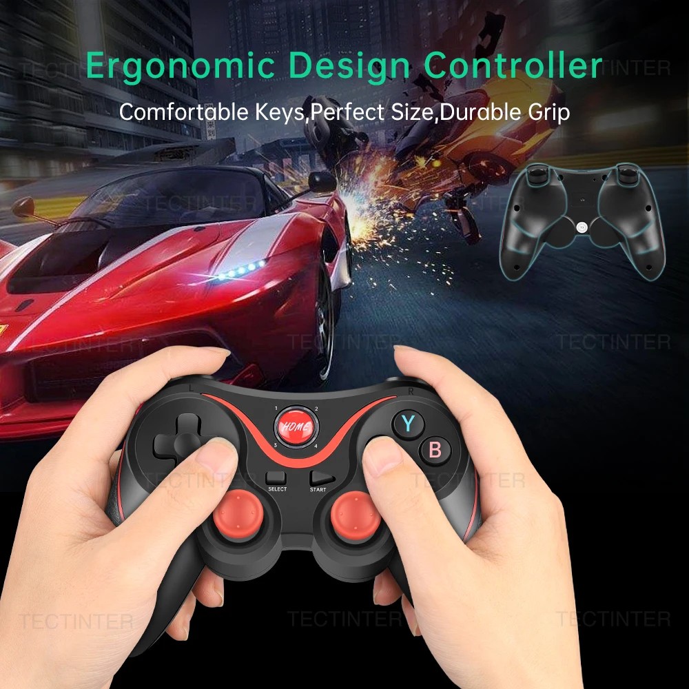 Bluetooth Controller Gamepad, Kacool Wireless Controller For Android ...