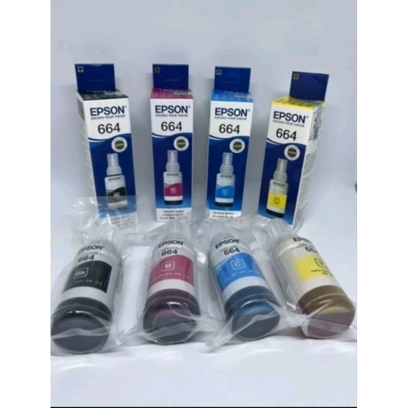 Epson 664 inks 100% Original for L110 L120 L220 L350 L360 L405 L565 ...
