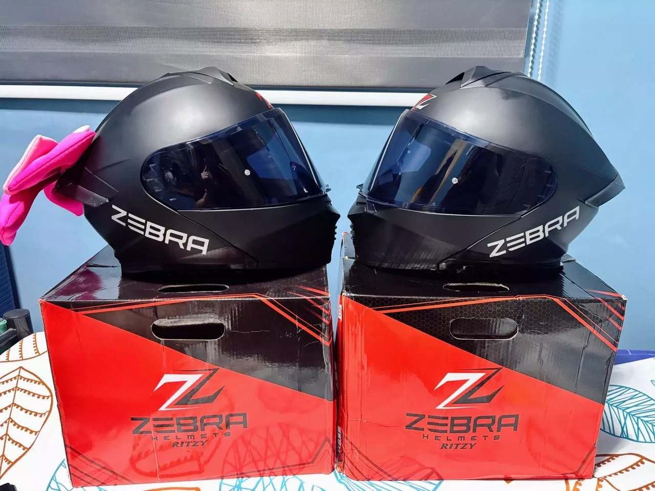 𝐁𝟏𝐓𝟏 ZEBRA Couple Helmet Full Face Modular Helmet Buy 1 Take 1 Couple ...