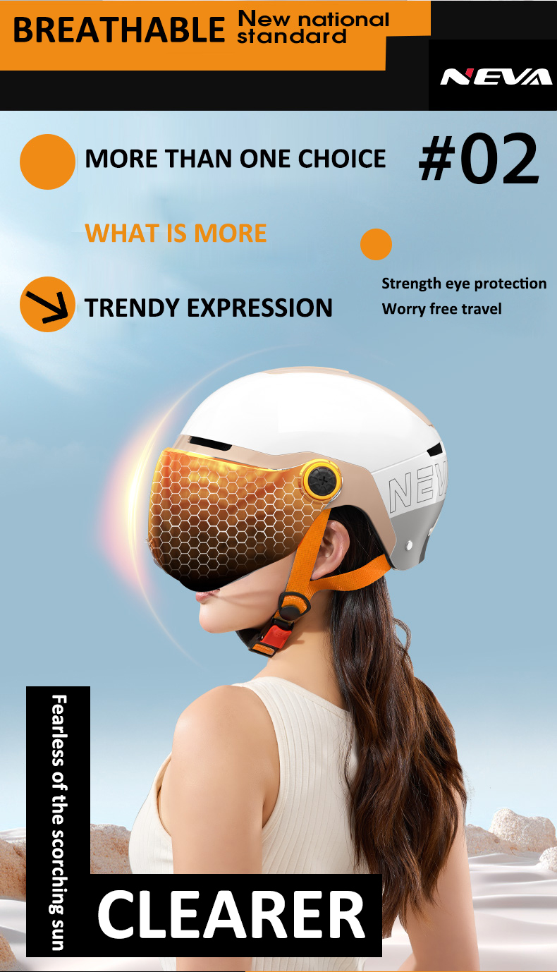 NEVA Original Couple Motorcycle Helmet Half face Unisex with Icc ...