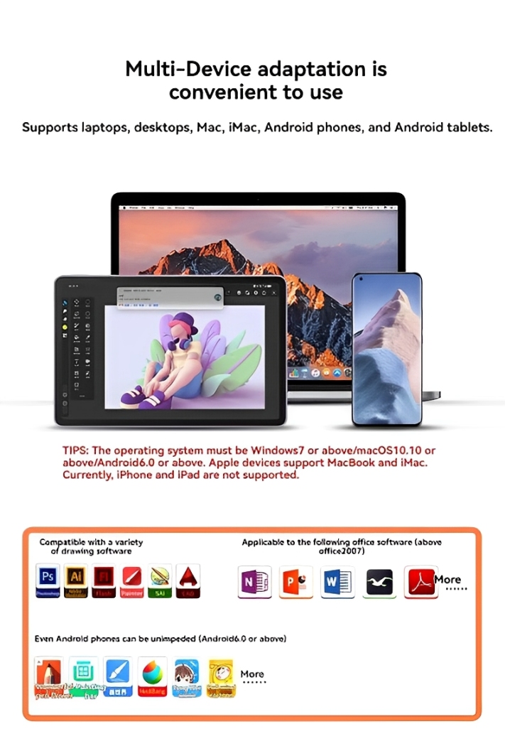 Expose Drawing Tablets Digital painted board Painted Graphics Tablets ...