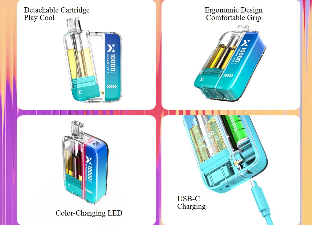 X Vape X6 Series NEW AND ENHANCED 10000 Puffs Disposable | Shopee ...