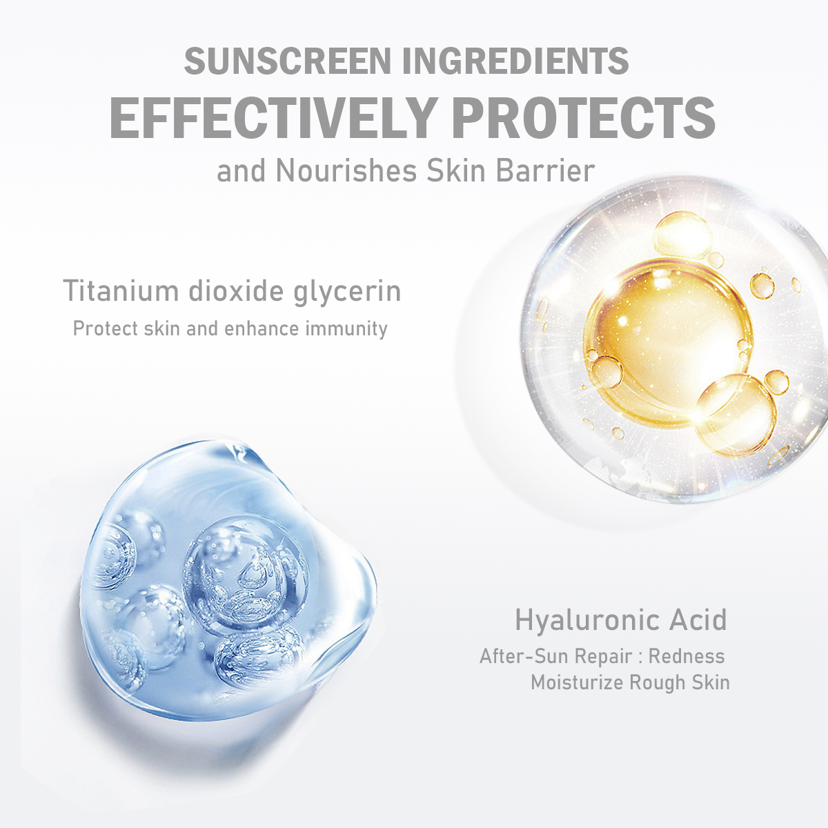 WORADA Upgraded SPF 60 Sunscreen & Hyaluronic Acid Serum Duo – Anti ...