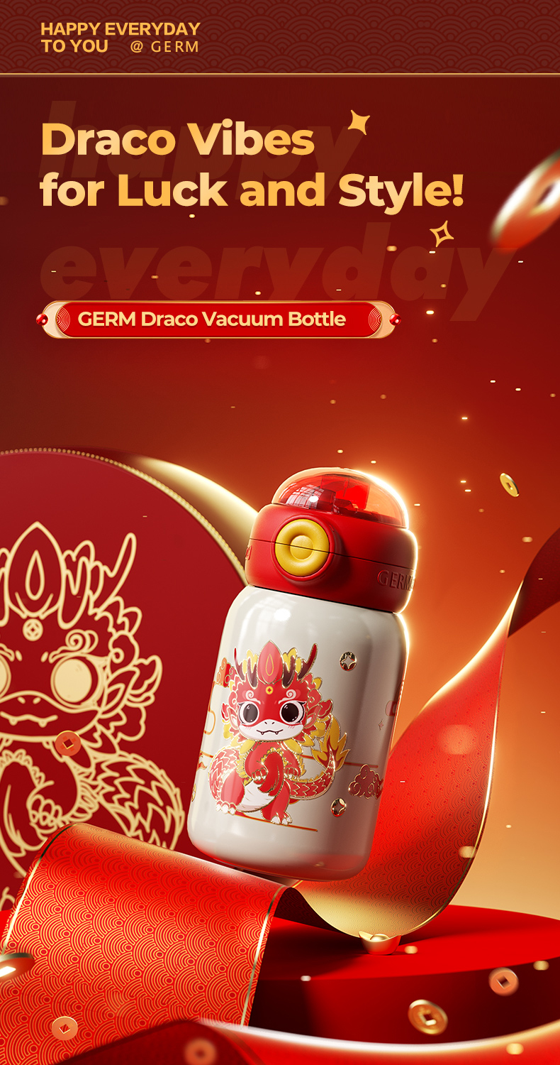 GERM X Coca-Cola B72 Thermos Cup Hot and Cold 316 Stainless Steel Sealed 24 hours Insulation ...