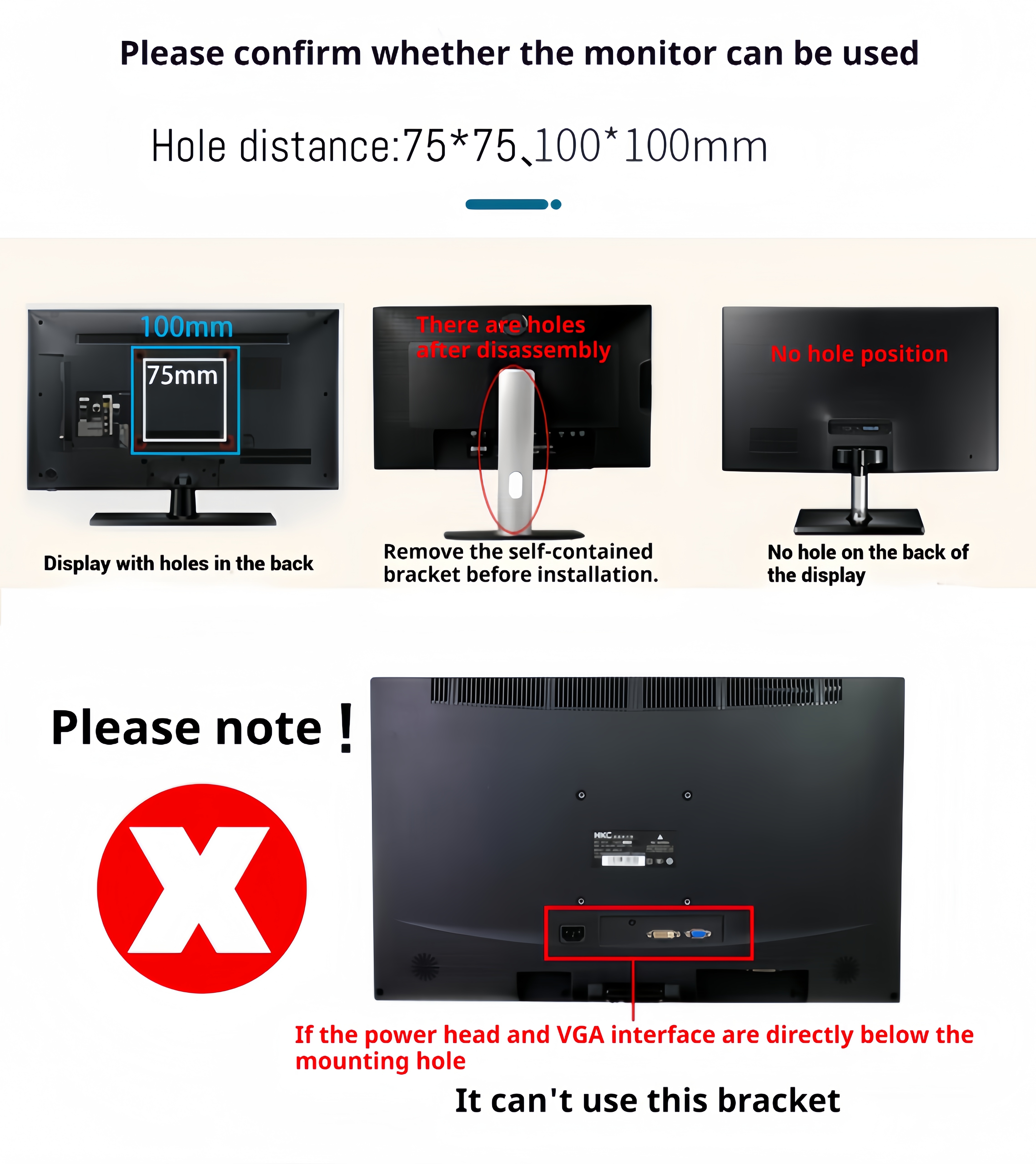ROMART Monitor Stand 10-27 Inch Universal Bracket PC Monitor Telescopic ...