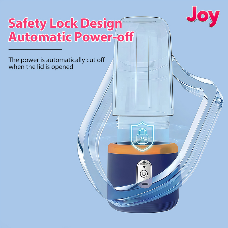JOY Portable Juicer Electric Blender Wireless2 Cups Mini Juicer Fruit ...