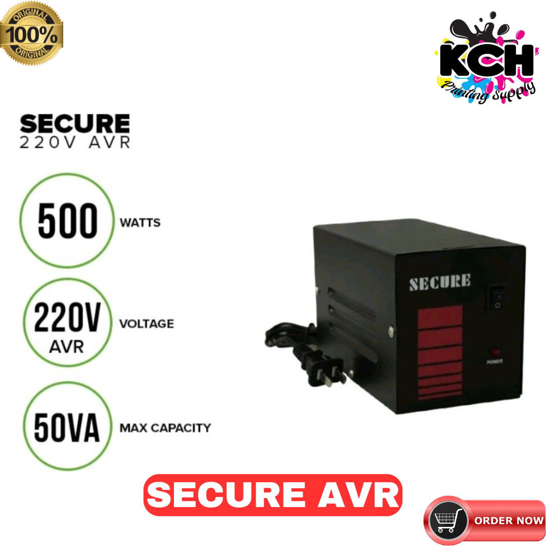 SECURE AUTOMATIC VOLTAGE REGULATOR COMPUTER AVR 500 WATTS | Shopee ...
