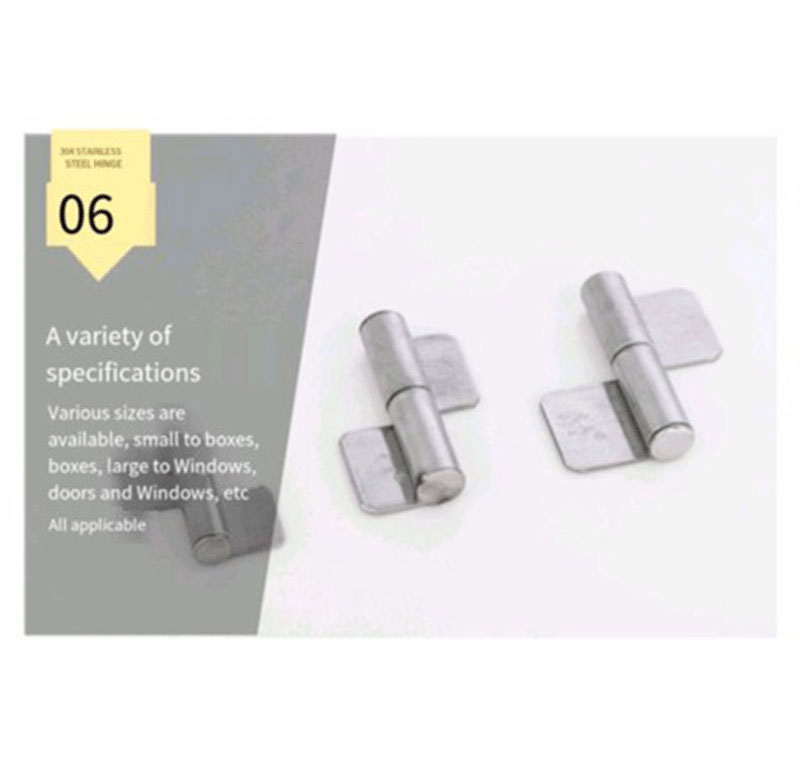 304 Stainless Steel Wing Hinges Door Hook Hinges Cylindrical Hinge ...