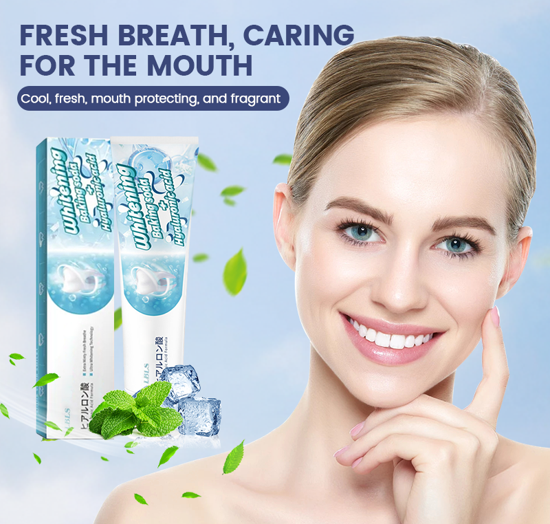 【BUY 1 TAKE 2】Teeth Whitening Toothpaste Peppermint Food Graded Family ...