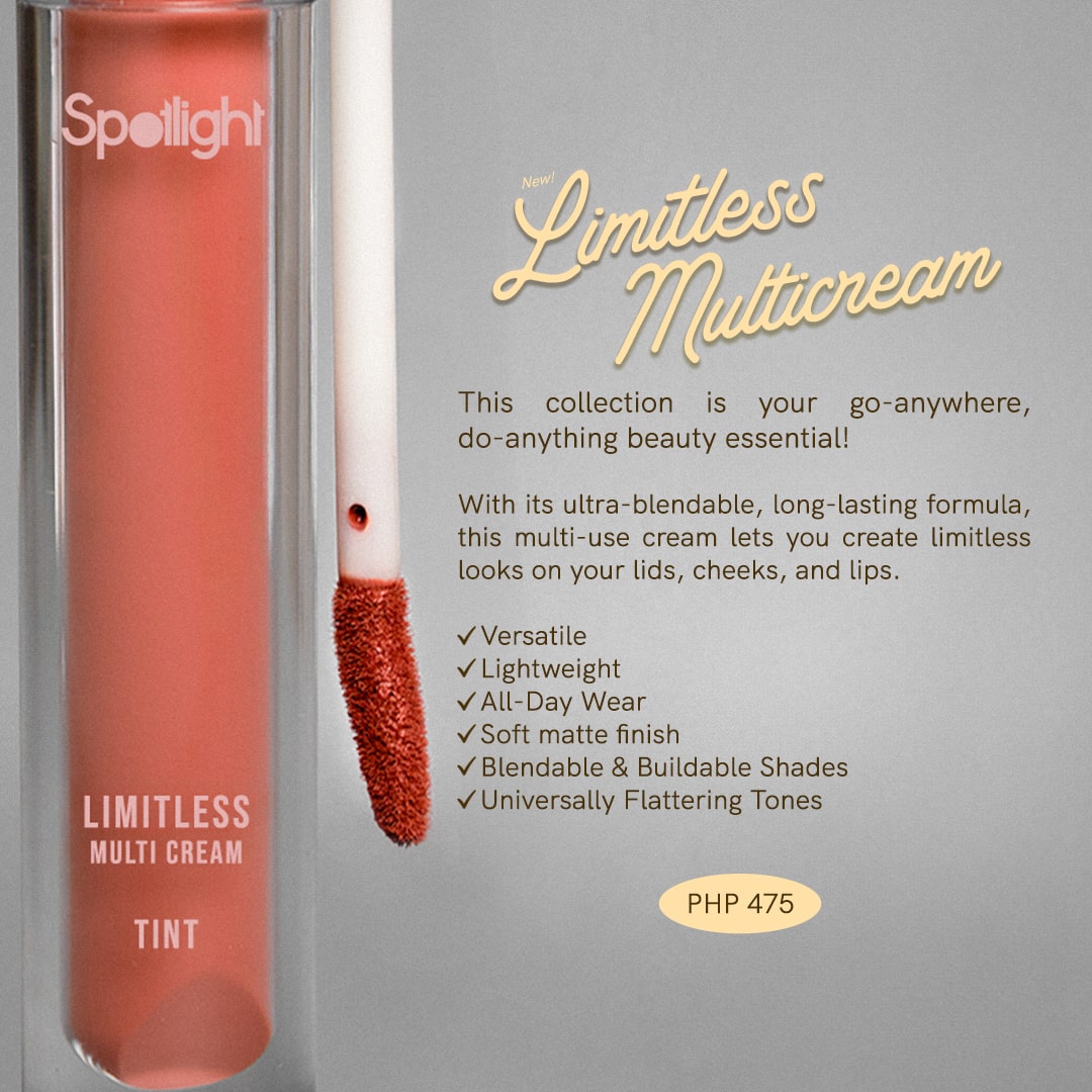 SPOTLIGHT LIMITLESS MULTICREAM BLUSH 3g | Shopee Philippines