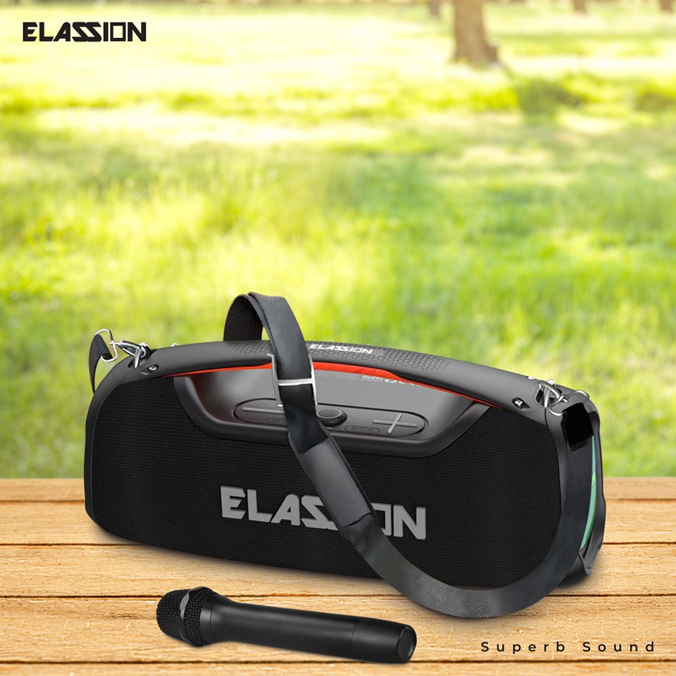 Elassion l Sirius 5.1Ch Portable Rechargeable Speaker Boombox 100W RMS ...