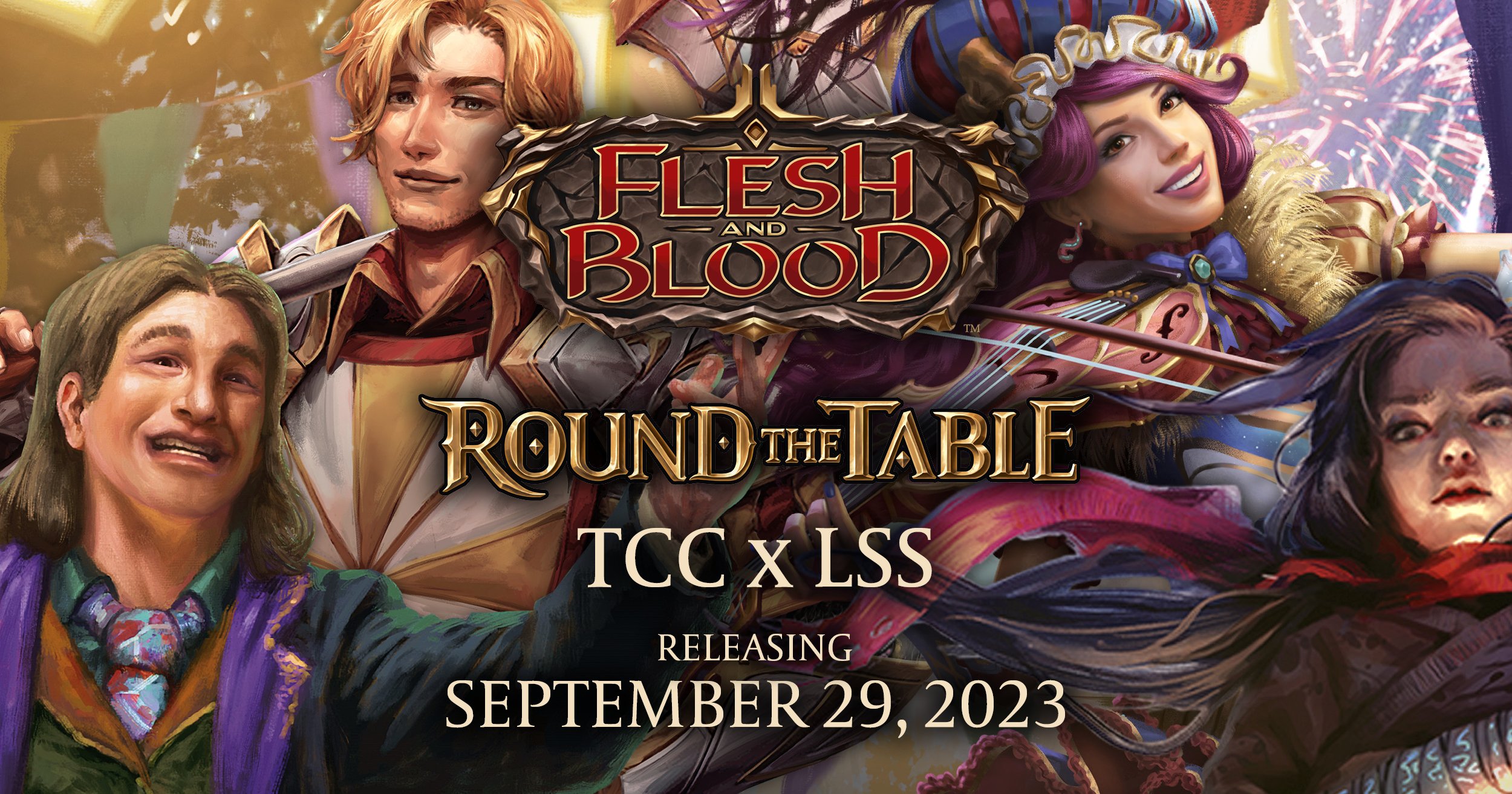 Flesh and Blood | Round the Table TCC X LSS (w/ 4x Blitz Deck) | Shopee ...