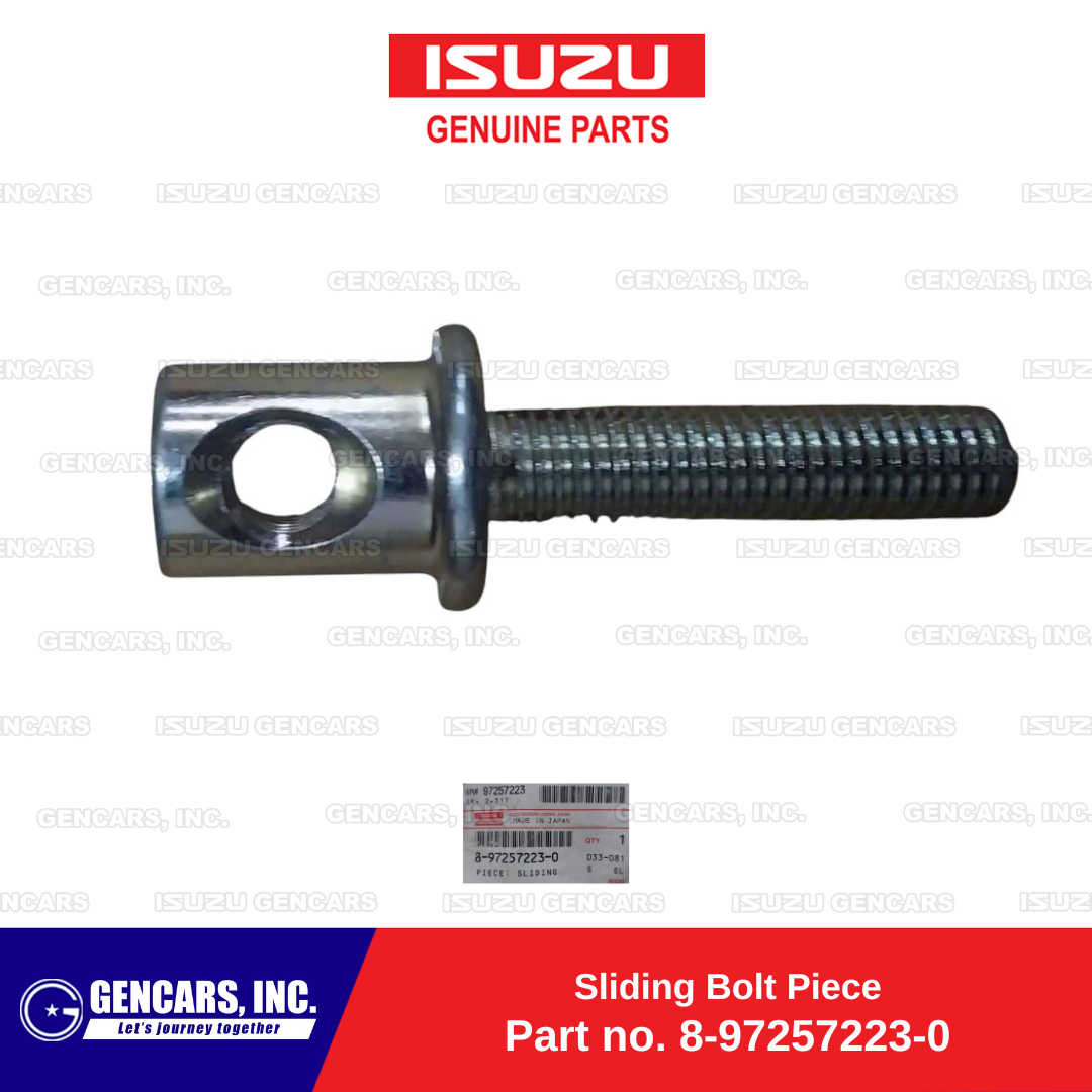 Isuzu Sliding Bolt piece for F-series/ Nseries 4HF1 / 4HG1 2003-204 ...