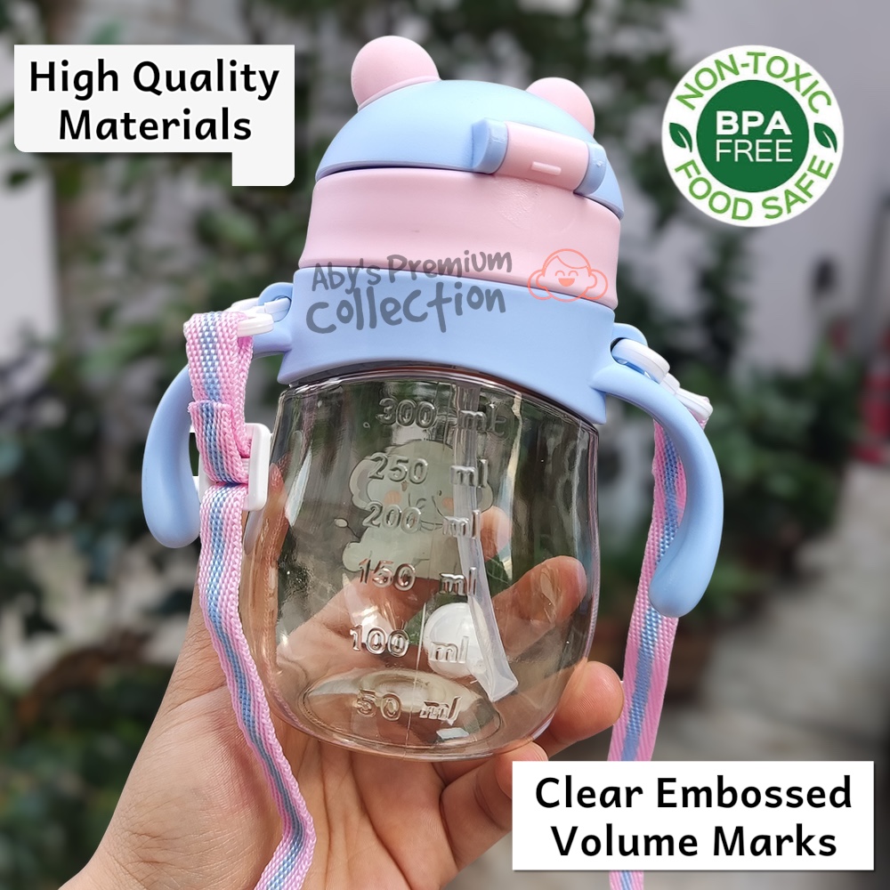 300ml Leak Proof BPA Free Sippy Cup for Toddler and Kids Training Sippy ...