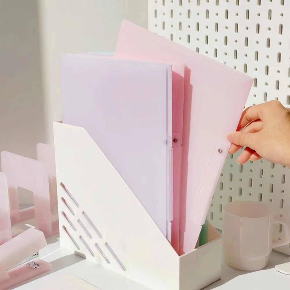 Durable PP Plastic Side Open Buckles A4 Clipboard Loose Leaf Business ...