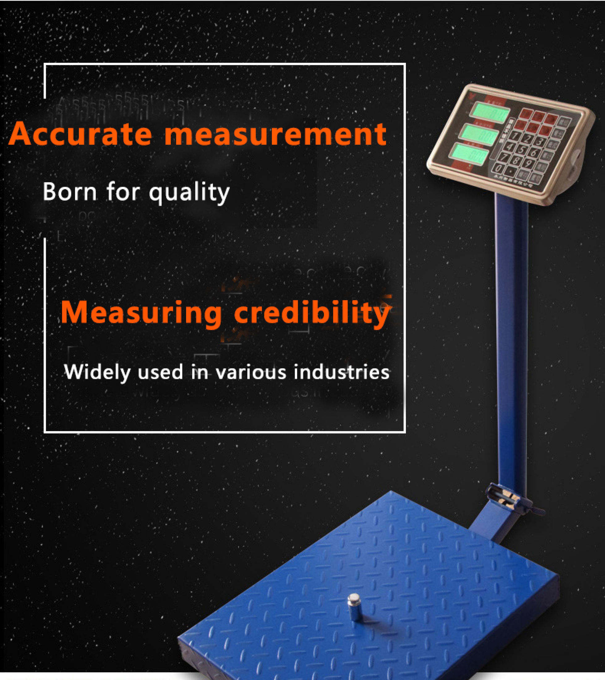 【COD】Folding Digital Electronic Scales heavy duty timbangan Digital ...