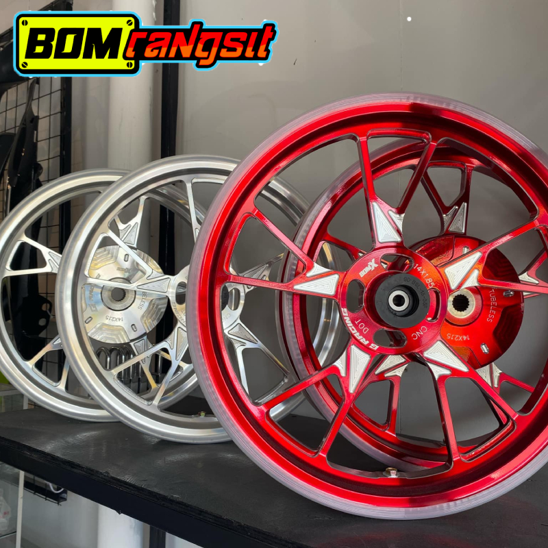 Bom Rangsit 1YC G-Racing Motorcycle Parts CNC Mags For CLICK 125/150 ...