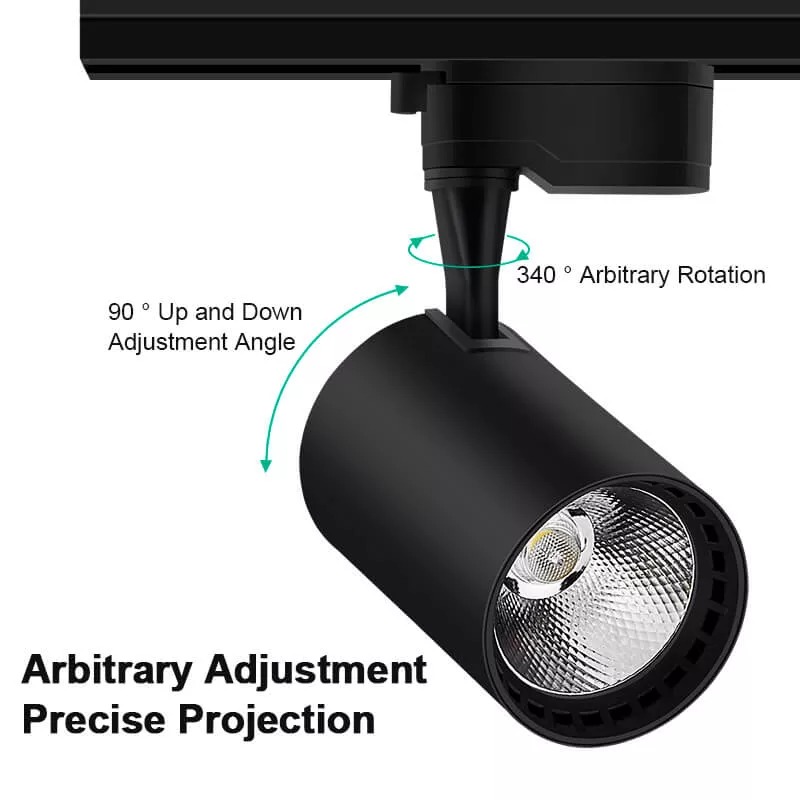 【5 Years Warranty】 TEP Track Light Clothing Store Spotlight Commercial ...