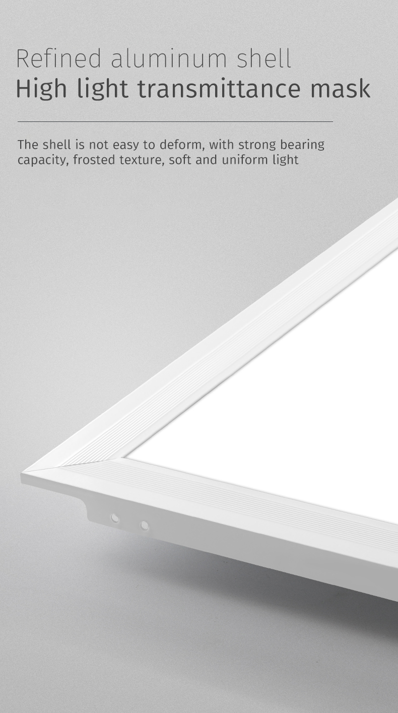 TEP 60*60CM LED Panel Light Recessed Office Kitchen Bathroom Ceiling ...