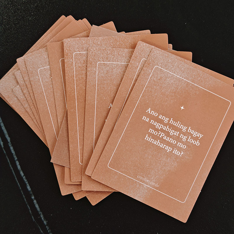 Comfort Cards: Kwentuhang Mental Health Deep Conversations 60 Questions ...