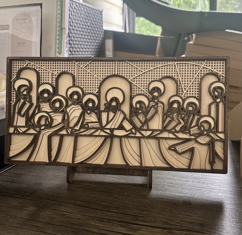 Minimalist Last Supper - tabletop display | Shopee Philippines