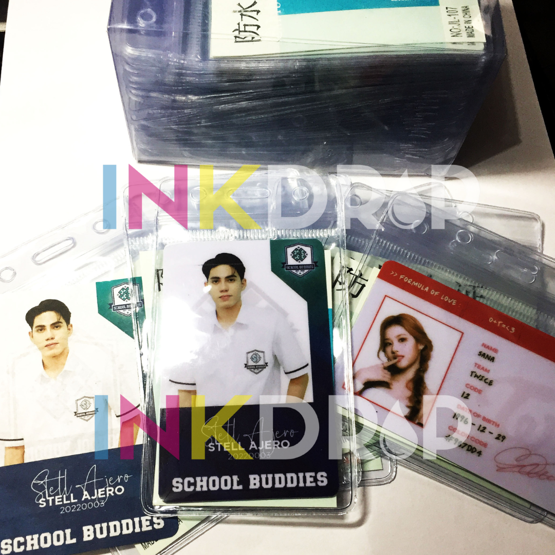 INKDROP Customized PVC ID Card – Print Only for Company School IDs ...