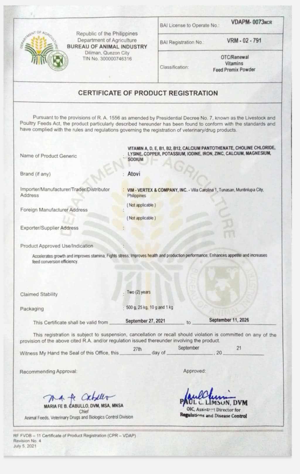 1 kilo ATOVI Powder Atovi nanotechnology Atovi powder Atovi original ...