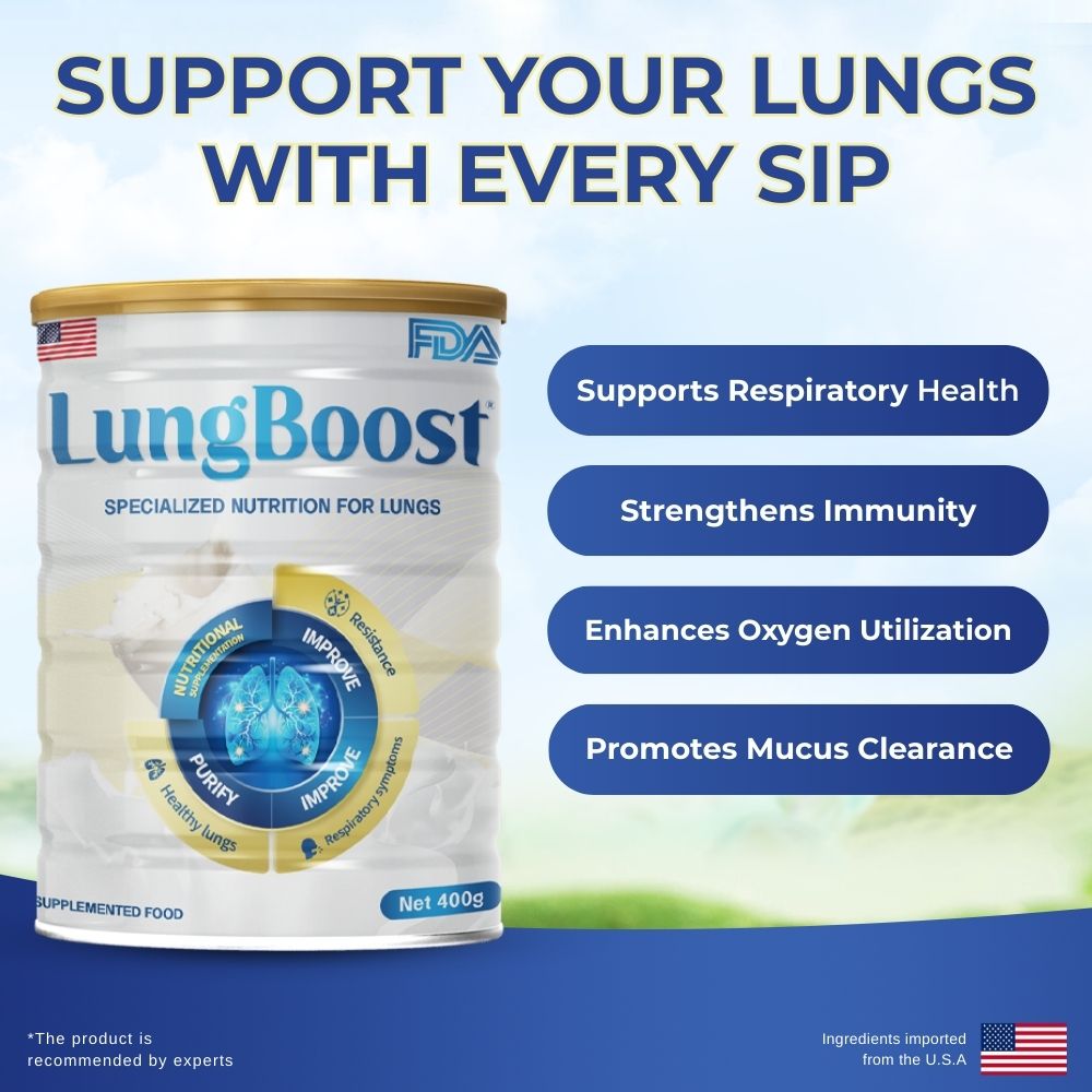 LungBoost Premium Respiratory Milk 100% Original - Natural Lung Detox ...