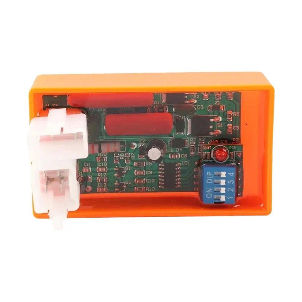 6 Pin Programmable CDI Lgnition 4 Pin DC CDI Racing Box DIP Switch For ...