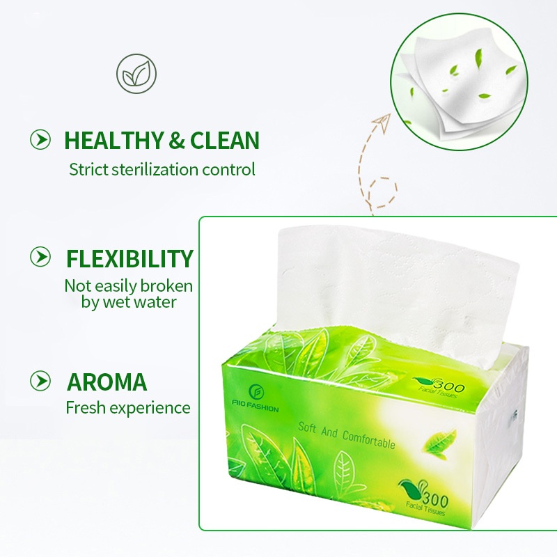 ECO PLANET 10pcs 450P 4ply Interfolded Facial Tissue Super Strong and ...