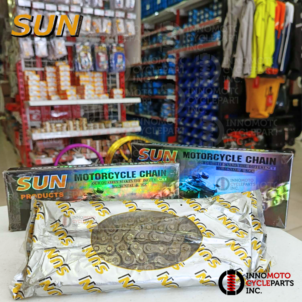 Sun Motorcycle Roller Chain 428H x 110L - Innomoto Cycleparts Inc ...