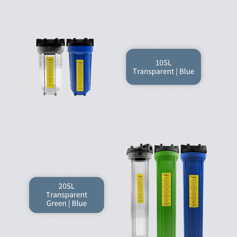 Hydropure Water Filter Housing 10SL 20SL 20BB 20Inch Water Filter ...