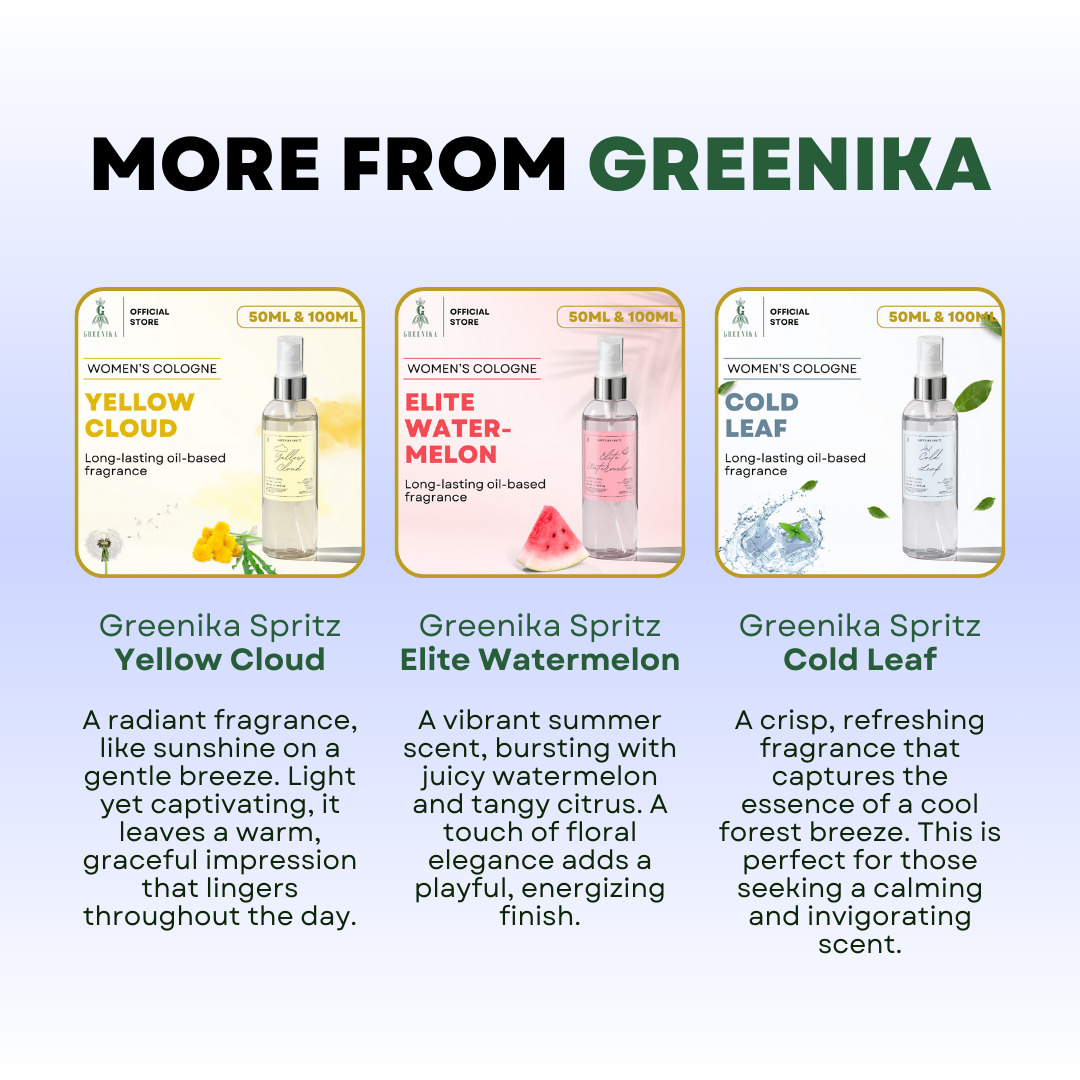 [ SPRITZ PERFUME - VELVET POWDER ] Greenika Spritz Perfume for Women ...