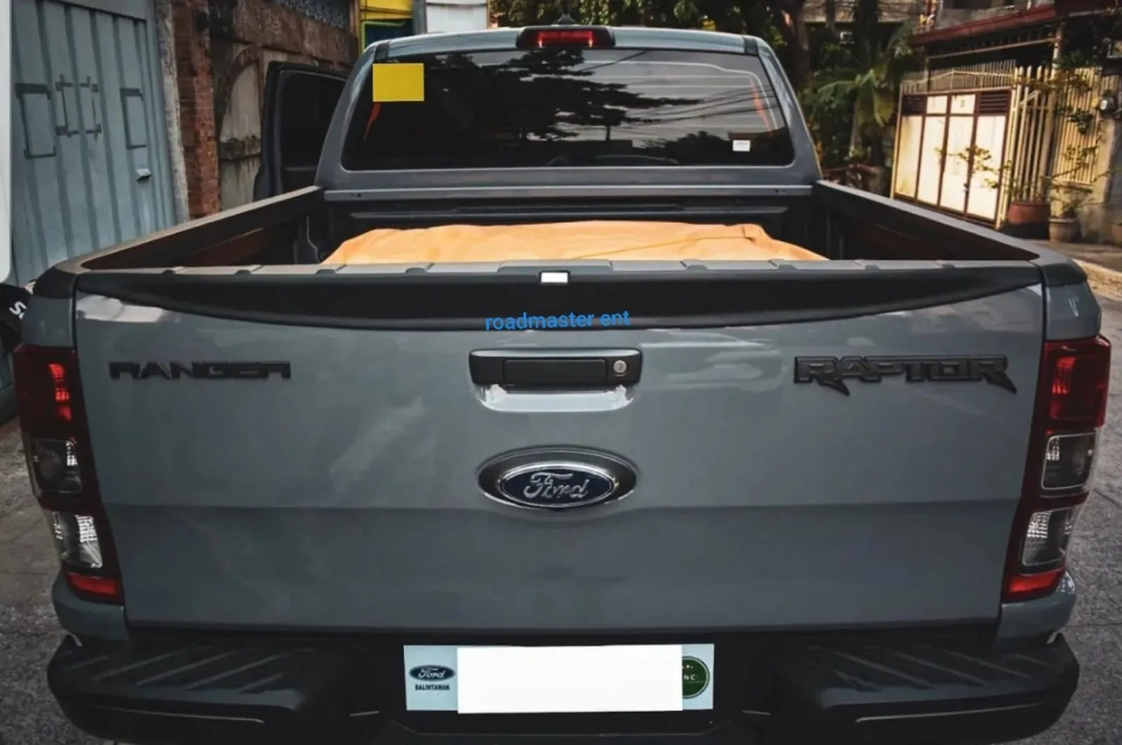 Shark Tail Gate Spoiler Ford Ranger Raptor, XLS, FX4 & XLT Genuine ...