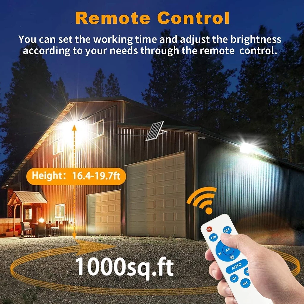 OOKAS Ultra Mini-Led Solar Light Outdoor Waterproof Solar Flood Light ...