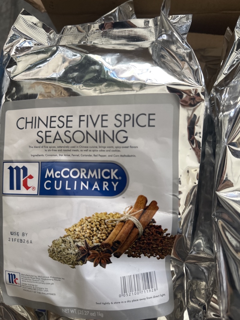 McCormick Chinese Five Spice Seasoning 1kg | Shopee Philippines