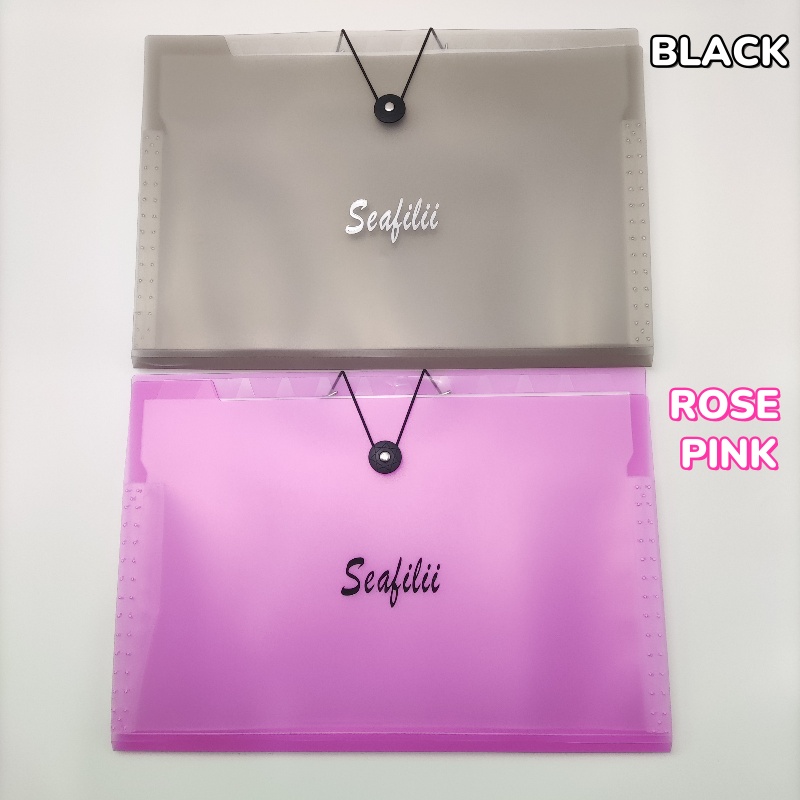 Long Expanding File Folder Document Storage 13Pockets Long Bond Paper ...