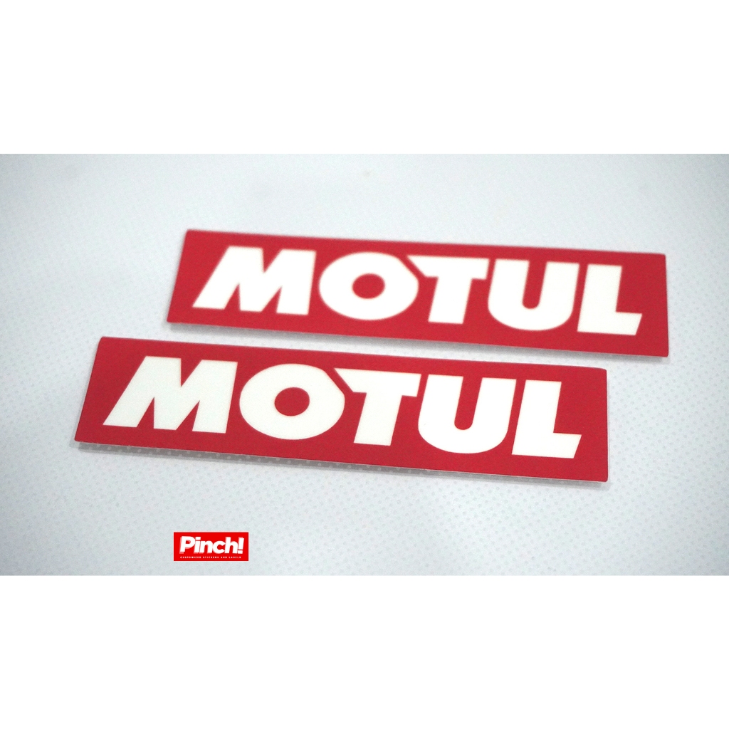 Pinch Motorcycle Sticker - Motul 4pcs | Shopee Philippines